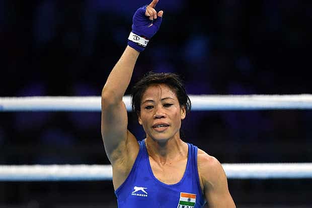 Mary Kom claims gold on CWG debut