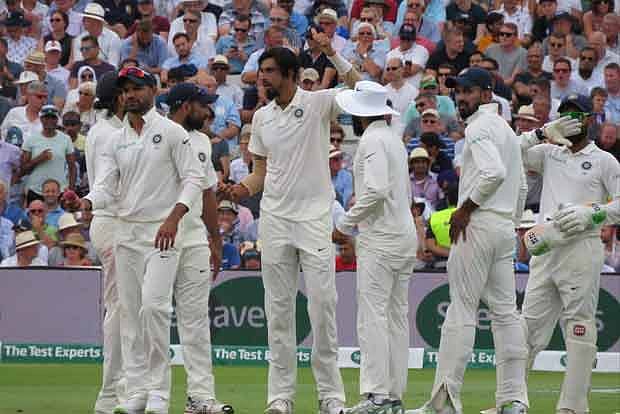 Curran's half century sets India a target of 194 runs