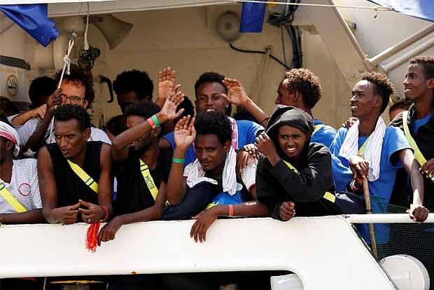 Migrant rescue ship arrives in Malta, ending standoff
