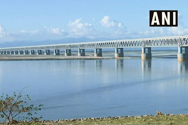PM Modi inaugurates India's longest rail-road bridge in Assam