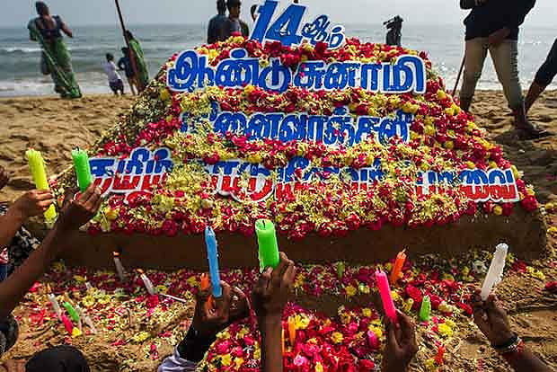 Tsunami victims remembered on 14th anniversary