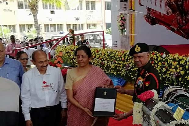 Nirmala Sitharaman hands over 'Made in India' engines to Army