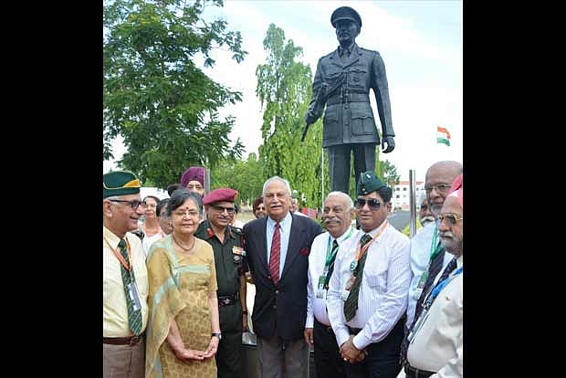 KM Cariappa’s statue unveiled at OTA