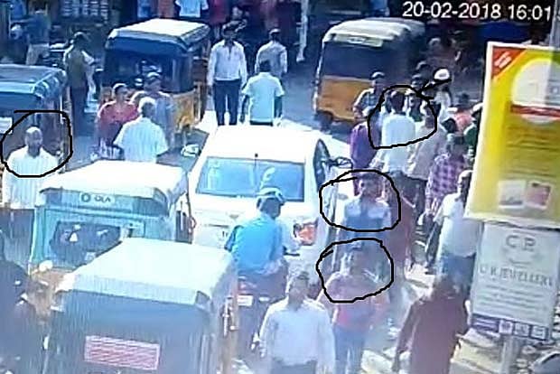 Cops release CCTV footage of robbers