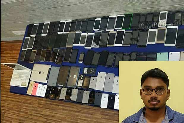 70 stolen phones seized from Burma Bazaar shop