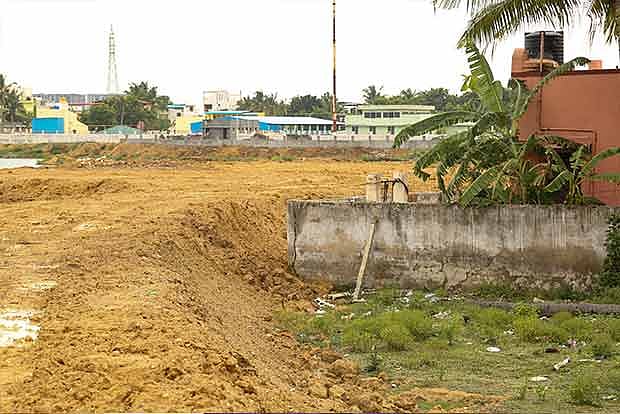 Citizen Connect: Encroached part of Paruthipattu lake left untouched ...
