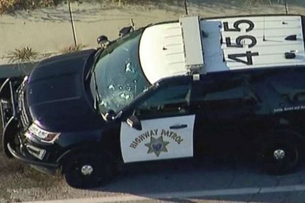 California Highway Patrol officer, suspect killed in shootout