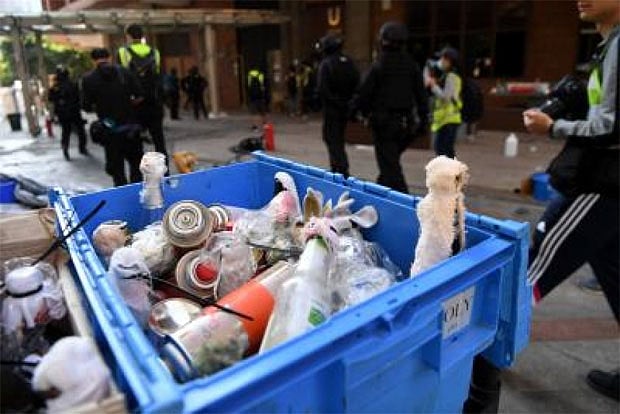 Dangerous chemicals found in HK park, sparks probe