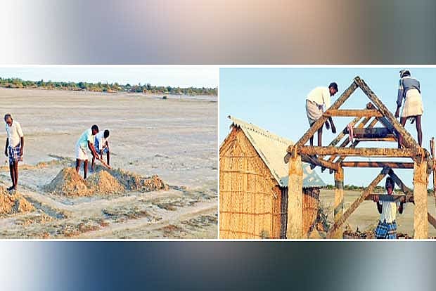 With no compensation yet, Gaja-hit salt producers try to revive ...