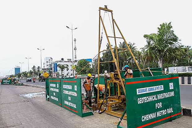 Metro Rail: Work on second phase well on track