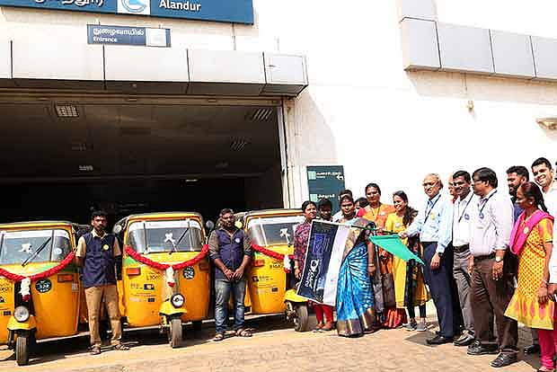 CMRL launches feeder electric-auto services