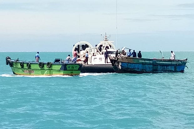 ICG rescues 8 fishermen held by Sri Lankan Navy