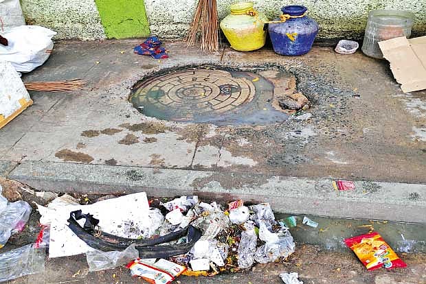 Citizen Connect: Open manholes near Government Hospital in Egmore pose ...