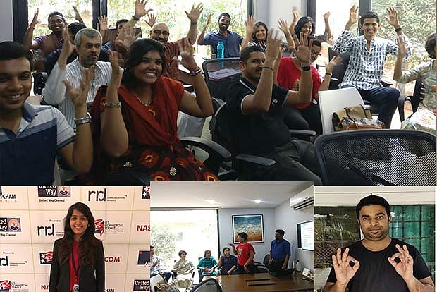 #HandsUpChallenge encourages youngsters to learn sign language