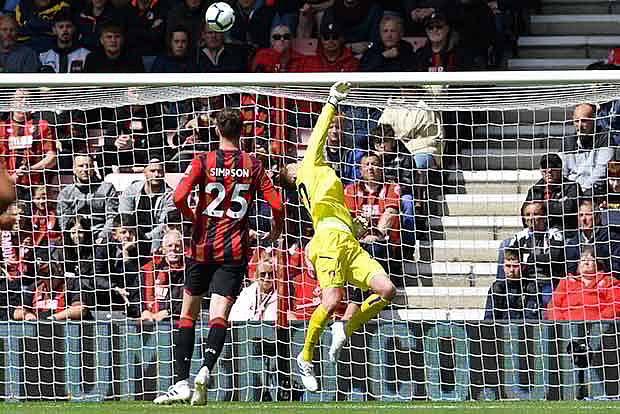 Spurs slips to defeat at Bournemouth