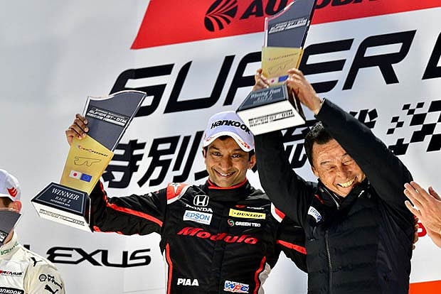 Narain claims maiden victory in sports car racing