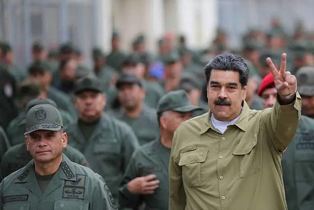 Venezuela's Maduro warns of Colombia attack, orders military exercises
