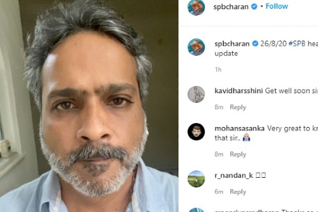 SPB listening and responding to music: SP Charan