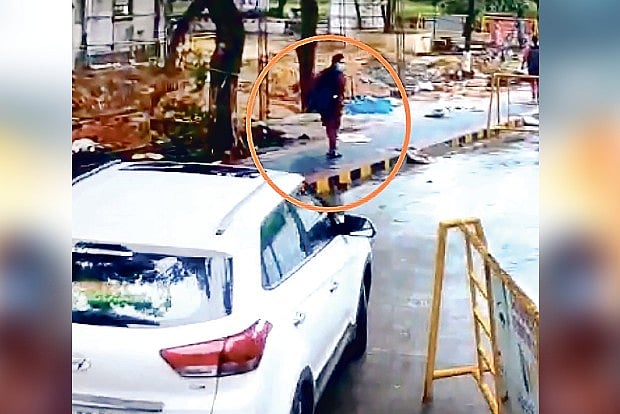 Car runs amok and rams girl on campus, driver held