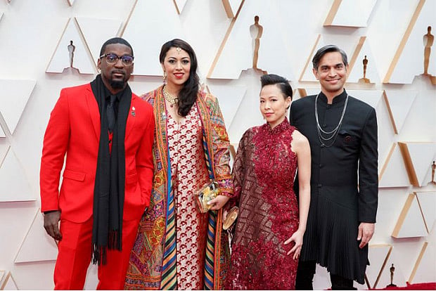 Docu filmmaker wears Chennai designer’s outfit to Oscars red carpet
