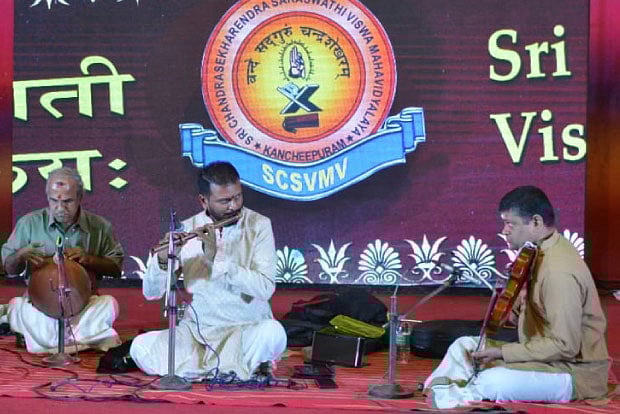 ‘Trinity of Carnatic music’ honoured at National music fest