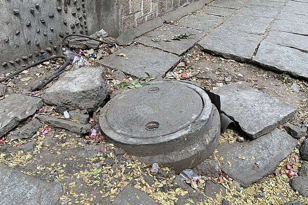Citizen connect: Poor maintenance of pavement on Dr Nair Road irks ...