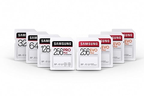 Samsung unveils new SD cards for first time in 5 years