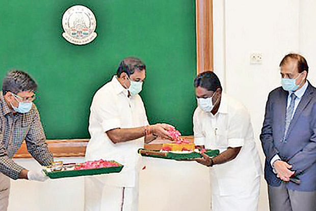 CM lays stone for Collectorate buildings at Chengalpattu, Kallakurichi ...