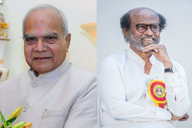 TN Guv congratulates Rajini on being chosen for Dada Saheb Phalke award