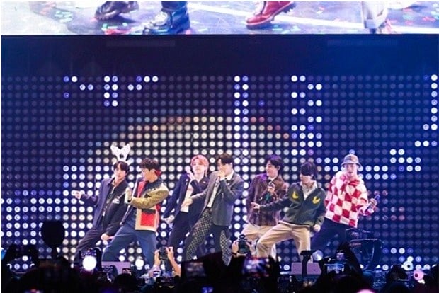 K-pop superband BTS opens LA stop of Jingle Ball Tour