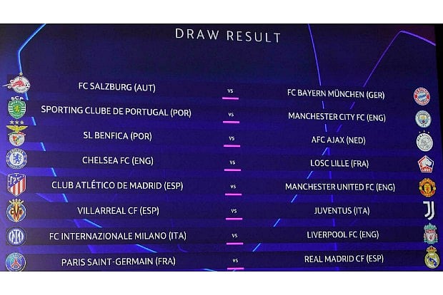PSG to face Real Madrid in Champions League last 16 after draw farce