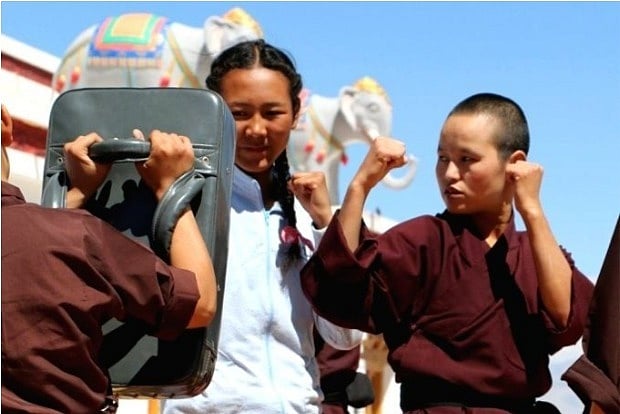 Buddhist Kung Fu Nuns Kicking Hard At Centuries-old Taboos