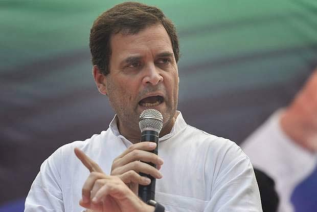 GDP crashing and BJP looting India: Rahul Gandhi