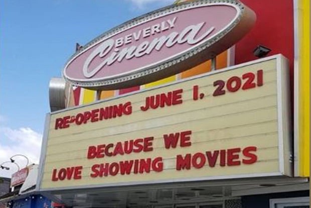 Quentin Tarantino's new Beverly Cinema set to reopen in June