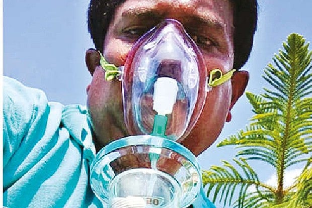 CMC technician develops simple machine to produce oxygen