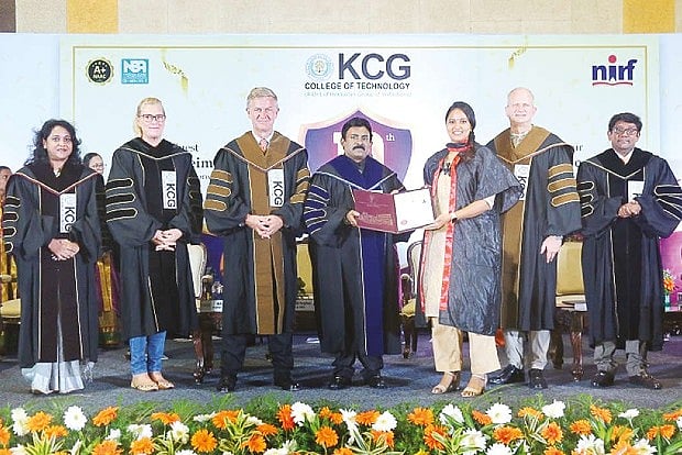 Ex-Norwegian minister opens KCG’s School of Fashion Technology, awards ...