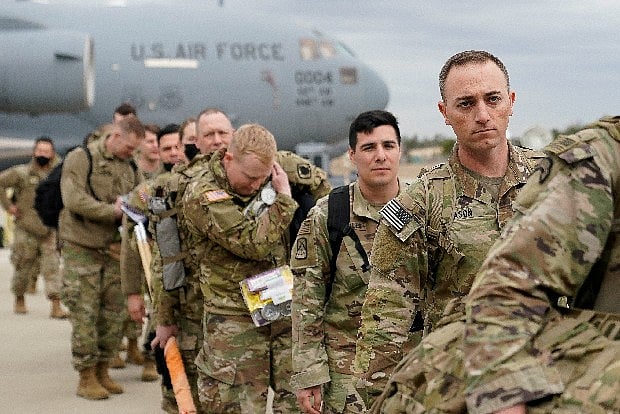 First U.S. reinforcement troops arrive in Poland, more expected