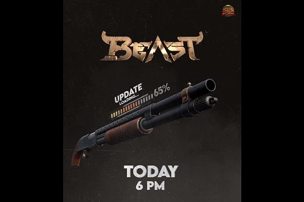 Beast mode on: Makers to release movie update at 6pm today