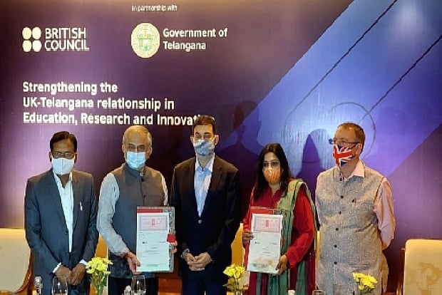 British Council, Telangana sign MoU for research, innovation