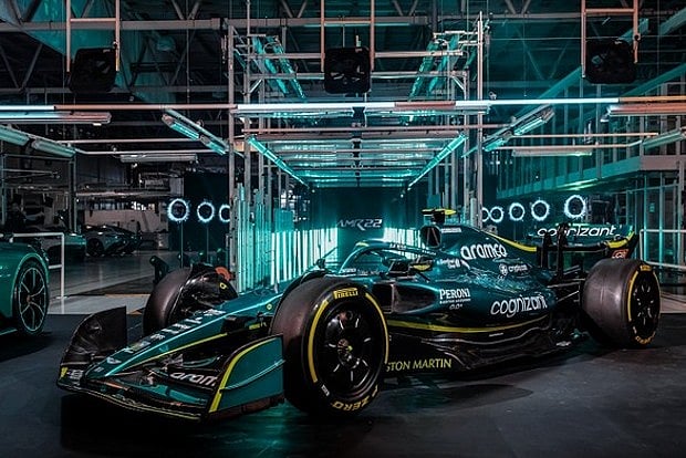 Formula 1: Aston Martin unveil 2022 car with revised livery