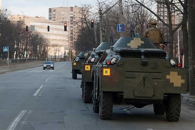 Russian troops enter Ukraine's 2nd largest city of Kharkiv