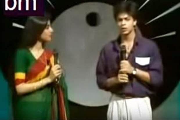 Going Viral: Rare video of SRK anchoring a Doordarshan music show