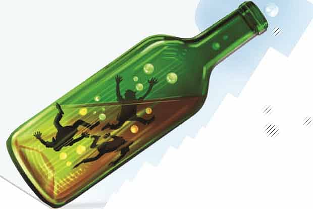 Fake liquor takes kick out of Tasmac stock