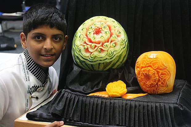 City chefs carve their niche at international culinary art event