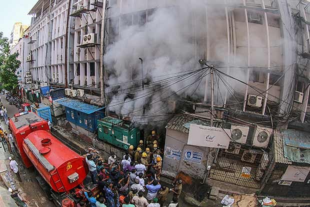 Four fire mishaps in different parts of city in last two days