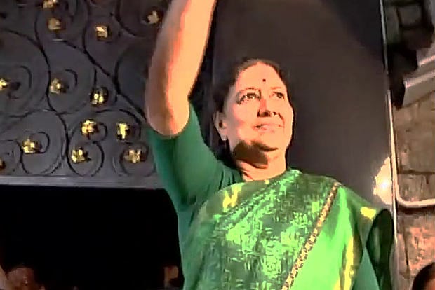 Sasikala says 'no problems', in her becoming Tamil Nadu Chief Minister