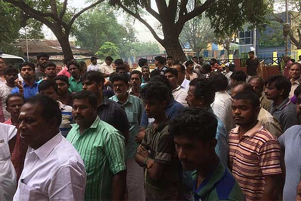 Clash over rent issue at Chintadripet fish market