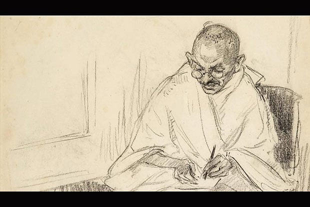 Rare portrait, letters of Gandhi to be auctioned in UK