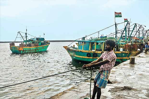 Kin condemn hefty fine levied on fishers held by Sri Lanka