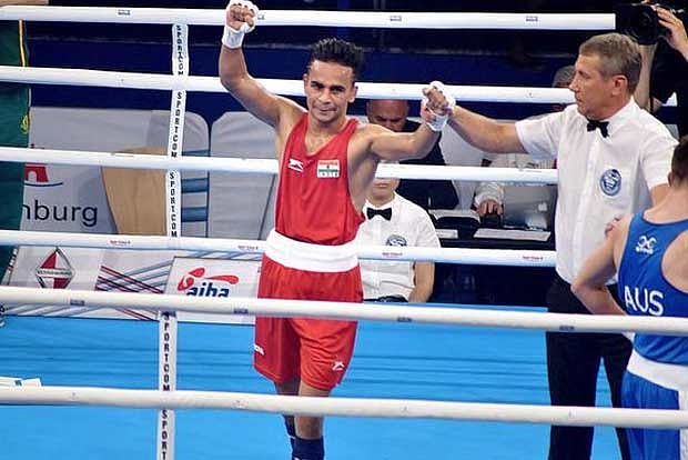 Amit, Gaurav enter quarters of World Boxing Championships